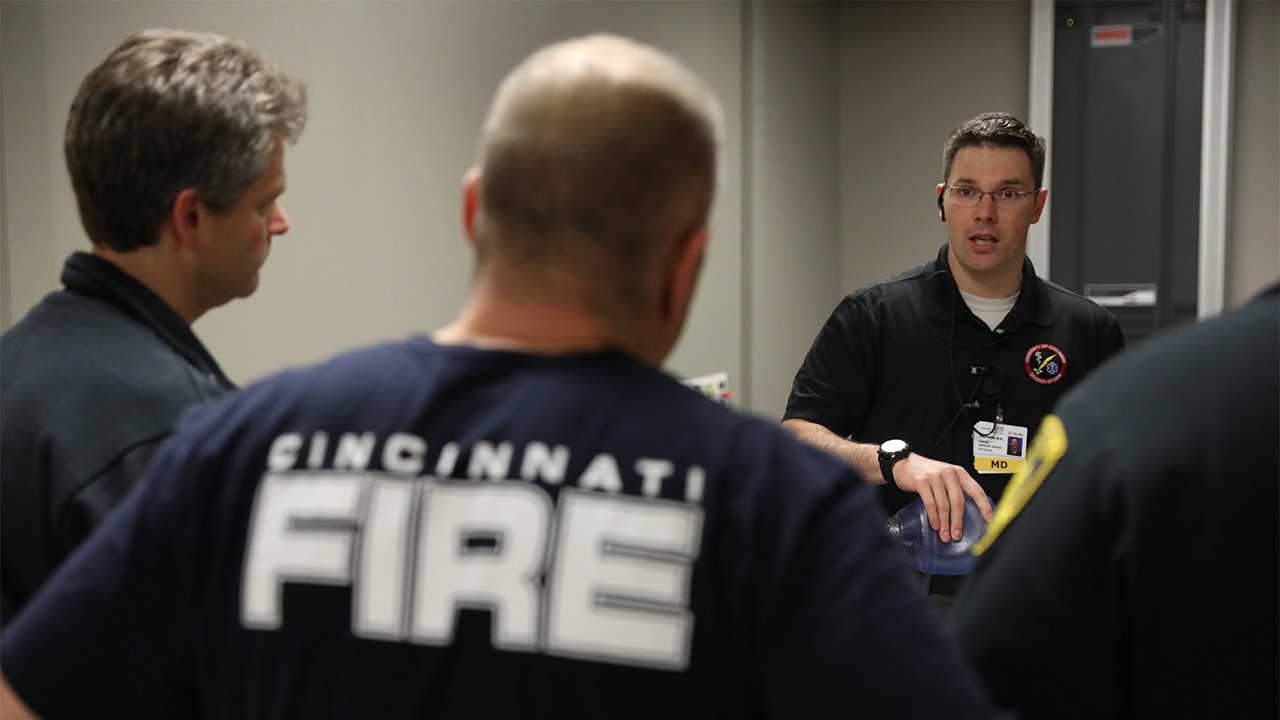UC Health Physicians Provide Medical Direction for Cincinnati SWAT